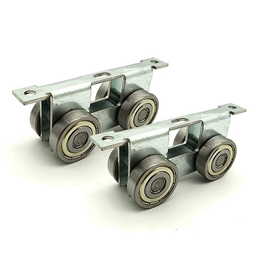 RHKING 4 Wheel Light Duty Trolley Assembly Roller Trolley Super Silent ...