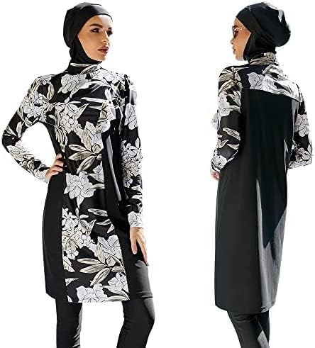 Swimwear Modest Swimsuit Women Beachwear Swim Suit gilrs Hijab Long ...