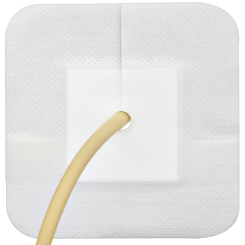 Feeding Tube Adhesive Wound Dressing Sponge Split Drain Bandage for Peg ...