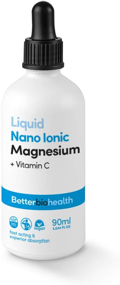 BetterBio Health Nano Ionic Liquid Magnesium 90ml – Plus Vitamin C ...