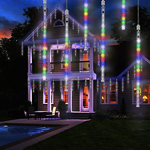 OMGAI 30cm 8 Tubes Meteor Shower Rain Lights with Timer Function - 288 ...