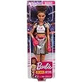 Amazon.com: Barbie Boxer Brunette Doll with Boxing Outfit Featuring ...