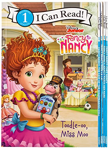 Amazon.com: Disney Junior Fancy Nancy: A Fancy Reading Collection: 5 I ...