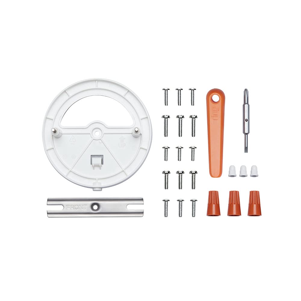 Amazon.com: Ring Spare Parts Kit for Floodlight Cam Wired Pro, White ...