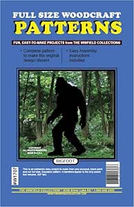 Amazon.com: Bigfoot Woodcraft Pattern : Arts, Crafts & Sewing