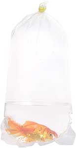 Amazon.com : ALFA Fishery Bags Pack of 100 Round Corners Bottom Leak ...