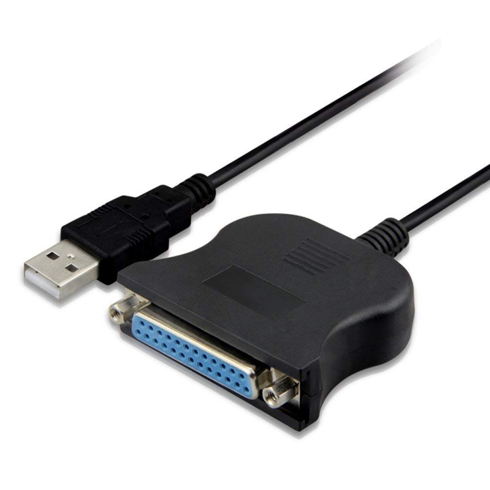 NEORTX USB To 25 Pin Parallel Printer Cable Adapter Converter on ...