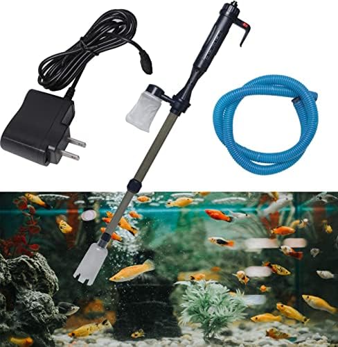Electric Fish Tank Vacuum Cleaner Automatic Electric Operated Gravel ...