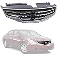 Amazon.com: EzMech Front Grille Compatible With Nissan Altima 2010 2011 2012 (Sedan) Base S SL ...