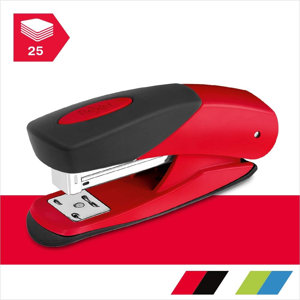 Rexel Choices Matador Half Strip Stapler, 25 Sheet Capacity, Uses 24/6 ...