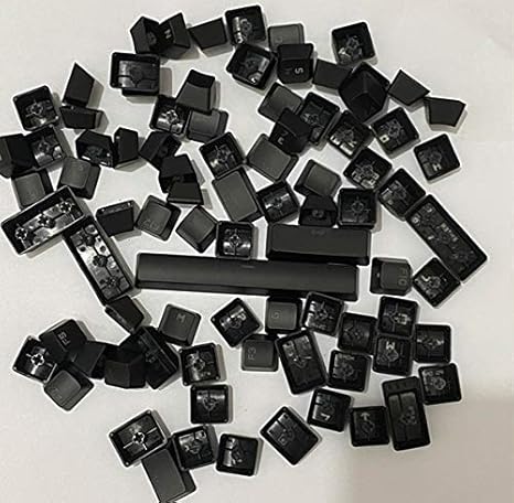 Amazon.com: for Logitech G pro X Mechanical Keyboard keycap 87-Key ...
