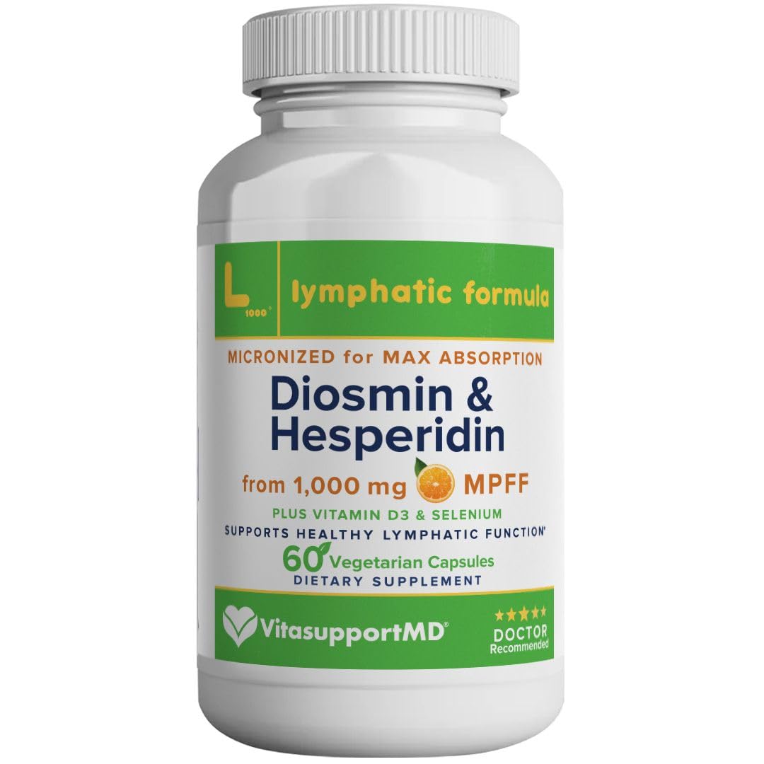 Mua VITASUPPORTMD Lymphatic Formula, Diosmin Hesperidin 1000 mg, MPFF ...