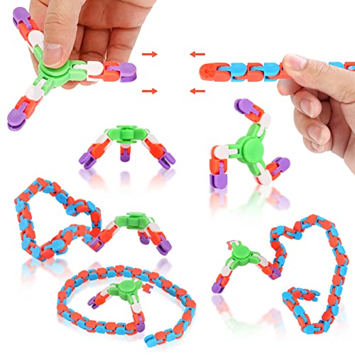 Fidget Toys Set 55 Pack, Sensory Relieves Stress & Anxiety Squeeze Toy for Kids Teens and Adults ...