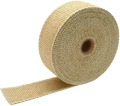 Design Engineering 010102 Exhaust Heat Wrap, 2" x 50' Roll - Tan in ...