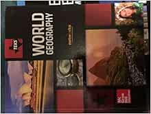 Teks World Geography Student Edition: TEKS: 9780021454570: Amazon.com ...