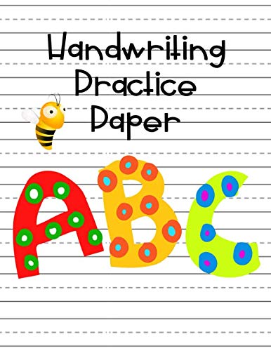 Handwriting Practice Paper: ABC Tracing Paper 8.5x11 for Easy Peasy ...