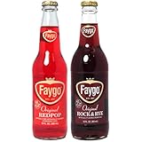 Amazon.com : Faygo ROOT BEER, 12-Ounce Longneck Glass Bottles with ...