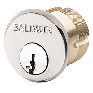 Baldwin Hardware 8325.055 Mortise Cylinder - Door Lock Replacement ...
