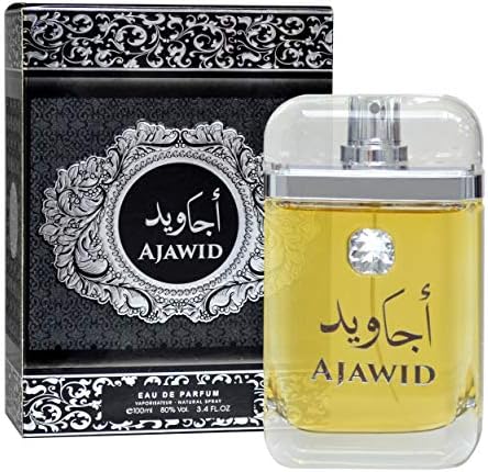 HUNAIDI Ajawid Arabic Perfume for Men 100ml-Eau de Parfum Long Lasting ...