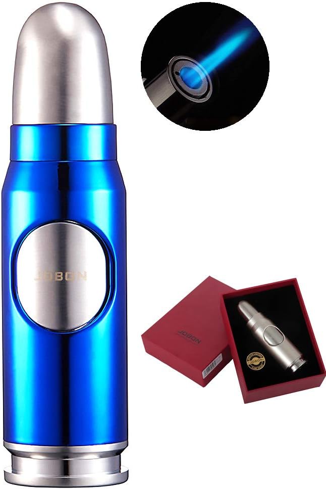 Amazon.com: Navpeak Torch Jet Cigar Lighter Creative Bullet Shaped ...