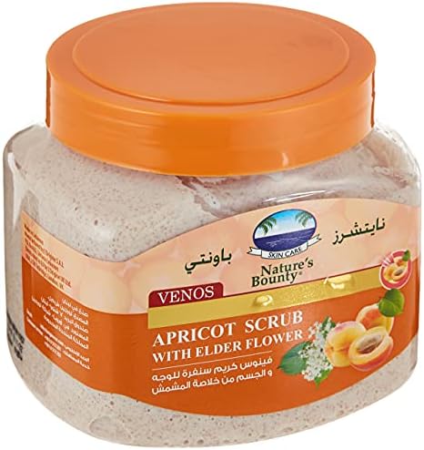 Nature's Bounty Venos Apricot Scrub For Face & Body 600 Ml, 3221710 ...