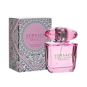 Amazon.com : VERSACE Bright Crystal Absolute Eau de Parfum, 1 Fluid ...