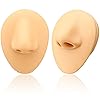 2 Pcs Silicone Nose Model, Soft Flexible Model Body Part Displays ...