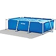 Amazon.com: Intex Above-Ground Swimming Pool, Rectangular Frame 8.5ft x ...