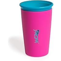 Amazon.com : Wow Cup for Kids Original 360 Sippy Cup, Pink with Blue ...