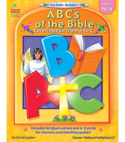 ABCs of the Bible, Grades PK - K (Fun Faith-Builders): Carson-Dellosa ...