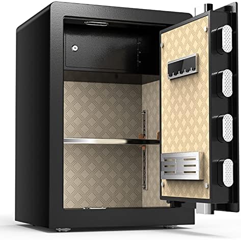 Virabit Small Safe Box Fireproof Waterproof, 3.5 Cubic Feet Solid Alloy ...