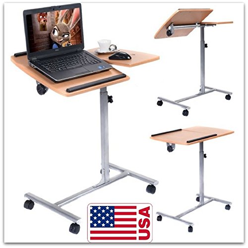 Buy Generic le Swivel Ro Laptop Over Bed er Bed Tab Rolling Wheels ivel ...