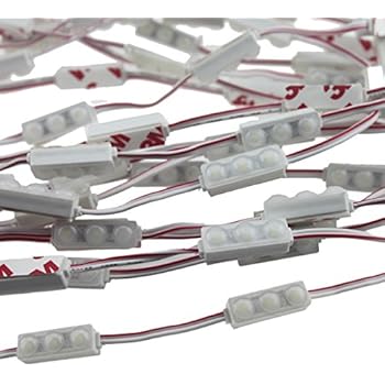 Amazon.com: 200pcs Injection LED Module for Signs White 0.72W 12V DC ...