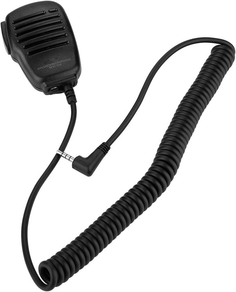 Bewinner Handheld Microphone for Walkie Talkie Portable Microphone 3 ...