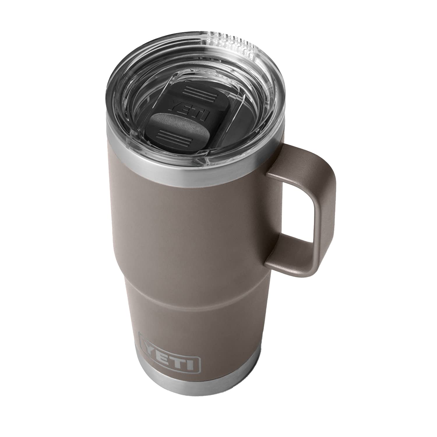 YETI Rambler 20 oz Travel Mug, Stainless Steel, Vacuum Insulated with ...