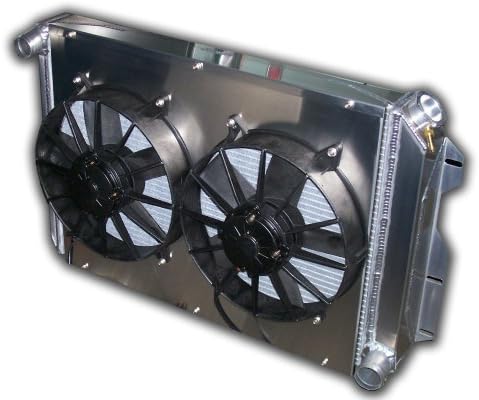 Amazon.com: 67 68 69 Camaro aluminum radiator with dual fans for manual ...