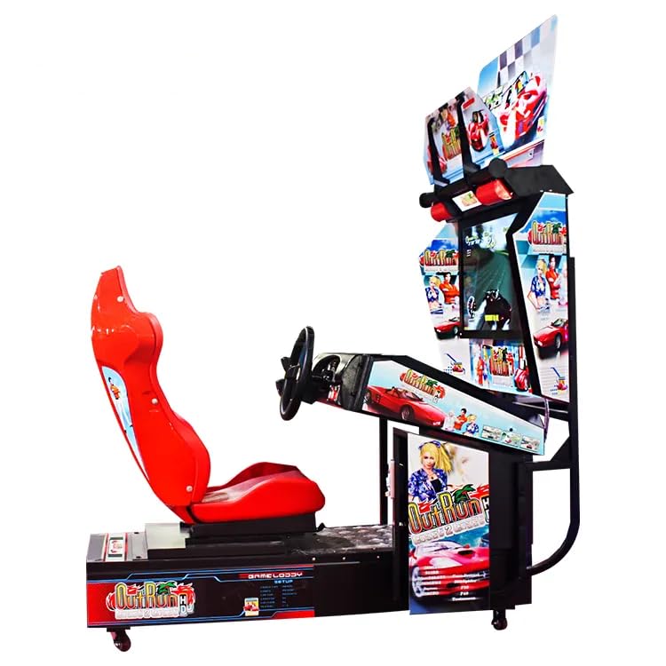 Outrun Driving Simulator Coin Operated Arcade Speed Car Racing Game ...