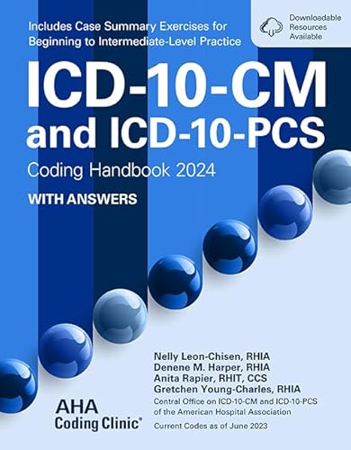 ICD-10-CM and Icd-10-pcs Coding Handbook, With Answers, 2024 in Saudi ...