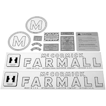 Amazon.com: International 484 Tractor Decal: Industrial & Scientific