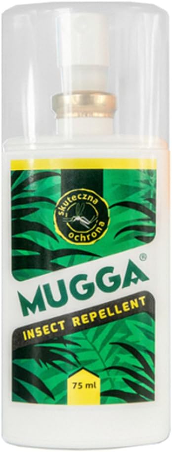 Mugga Effective Insect Mosquito Repellent 8 Hours Tropical Travel Spray ...