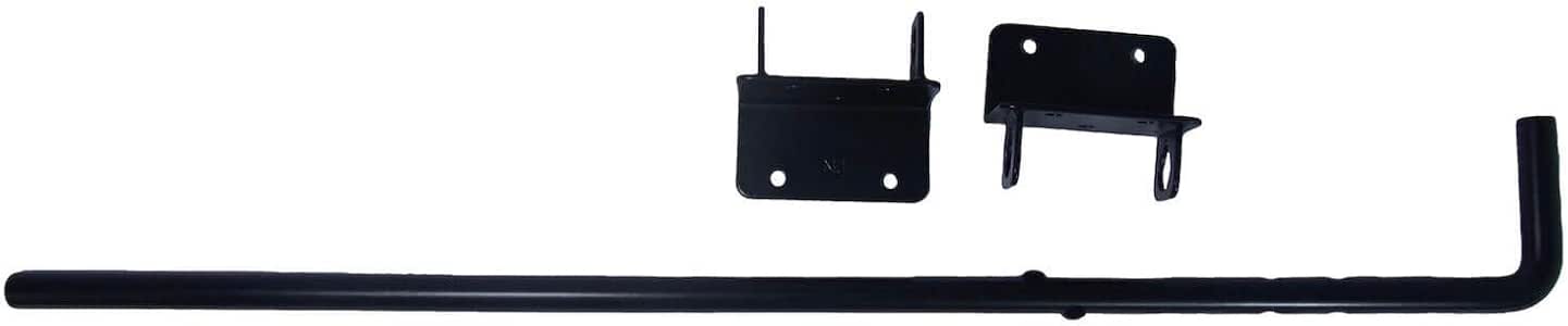 Amazon.com: 36" Vinyl Fence Gate Drop Rod(BLACK)-AKA Gate Drop Pin ...