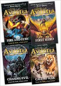 Adam Blade The Chronicles Of Avantia 4 Books Collection Pack Set: Adam ...