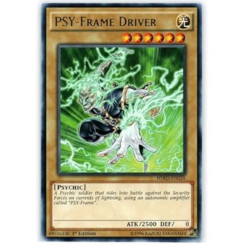 Amazon.com: Yu-Gi-Oh! - PSY-Framegear Gamma (HSRD-EN031) - High-Speed ...