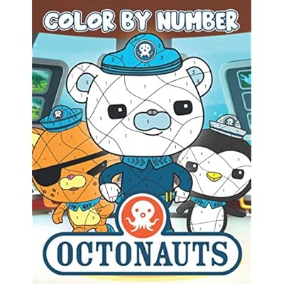 Buy Octonauts Color By Number: An Interesting Coloring Book For ...