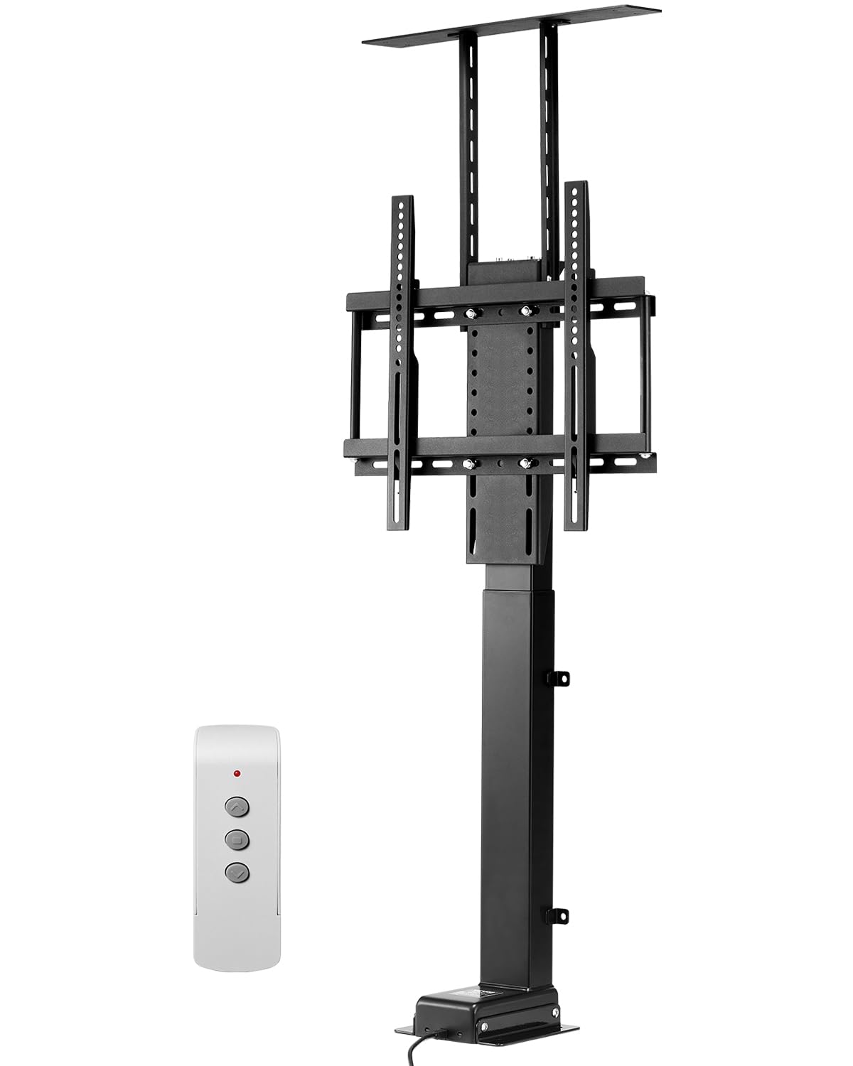 VEVOR Motorized TV Lift Stand, 132 lbs max Load Adjustable TV Lift ...