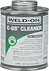Weld-On 10202 C-65 PVC/CPVC/ABS/Styrene Cleaner - Low-VOC, Clear, 1 ...