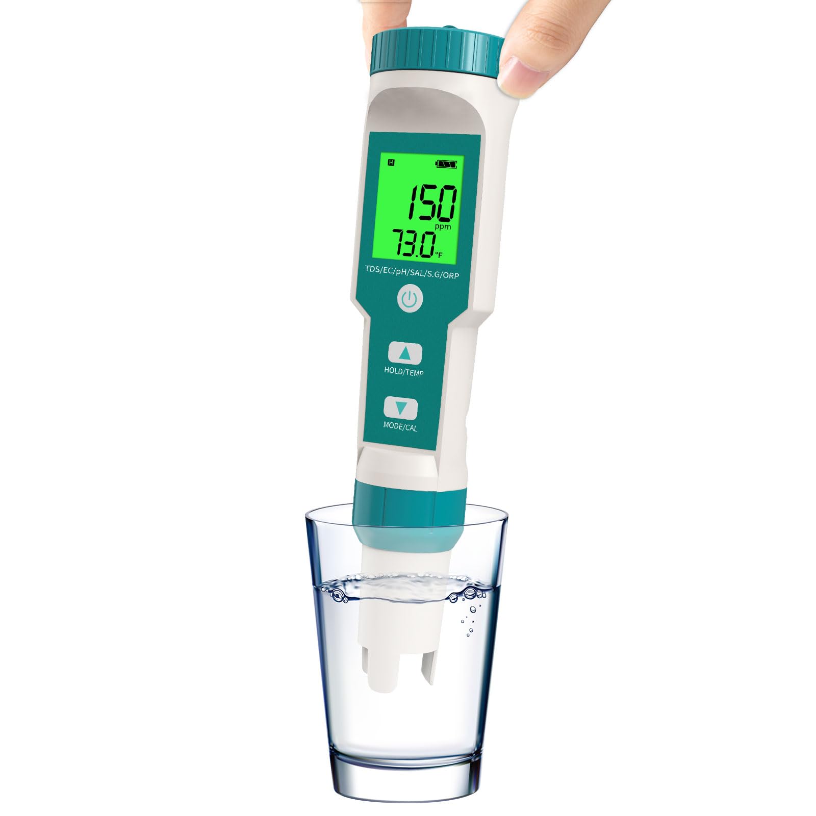 Mua 7 in 1 TDS Meter pH Tester, Digital pH Meter for Water, pH/TDS/EC ...