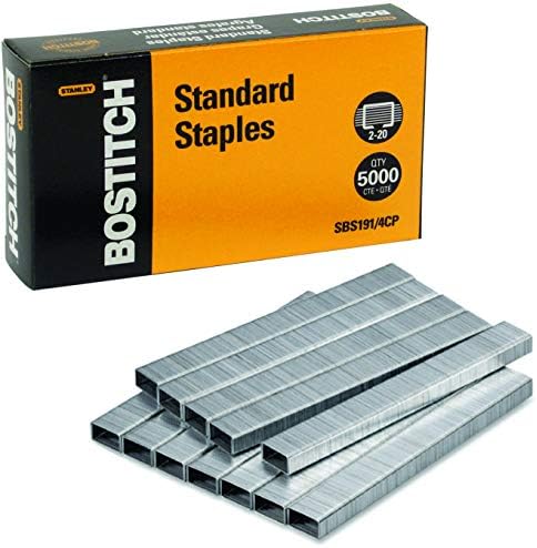 Standard Staples, Chisel Point Standard Staples, 210 Staples Per Strip ...