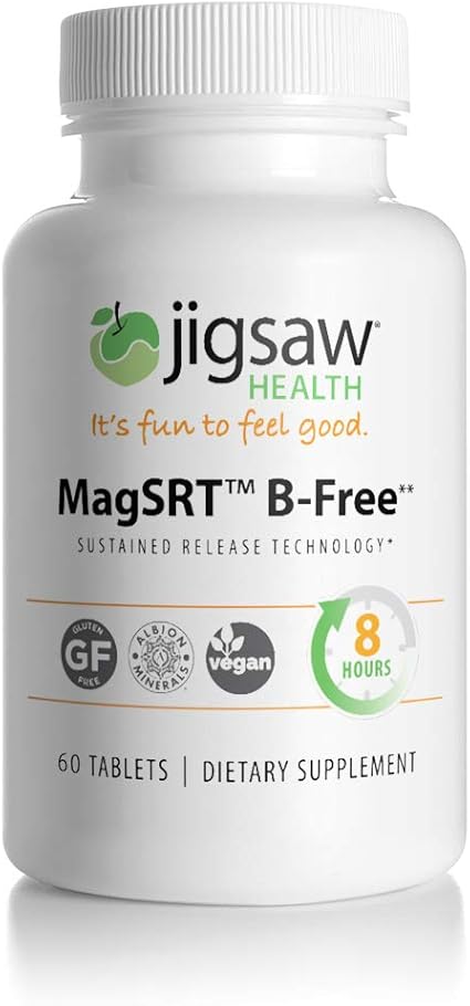 Amazon.com: MagSRT (Jigsaw Health Magnesium w/SRT - B-Free) Premium ...