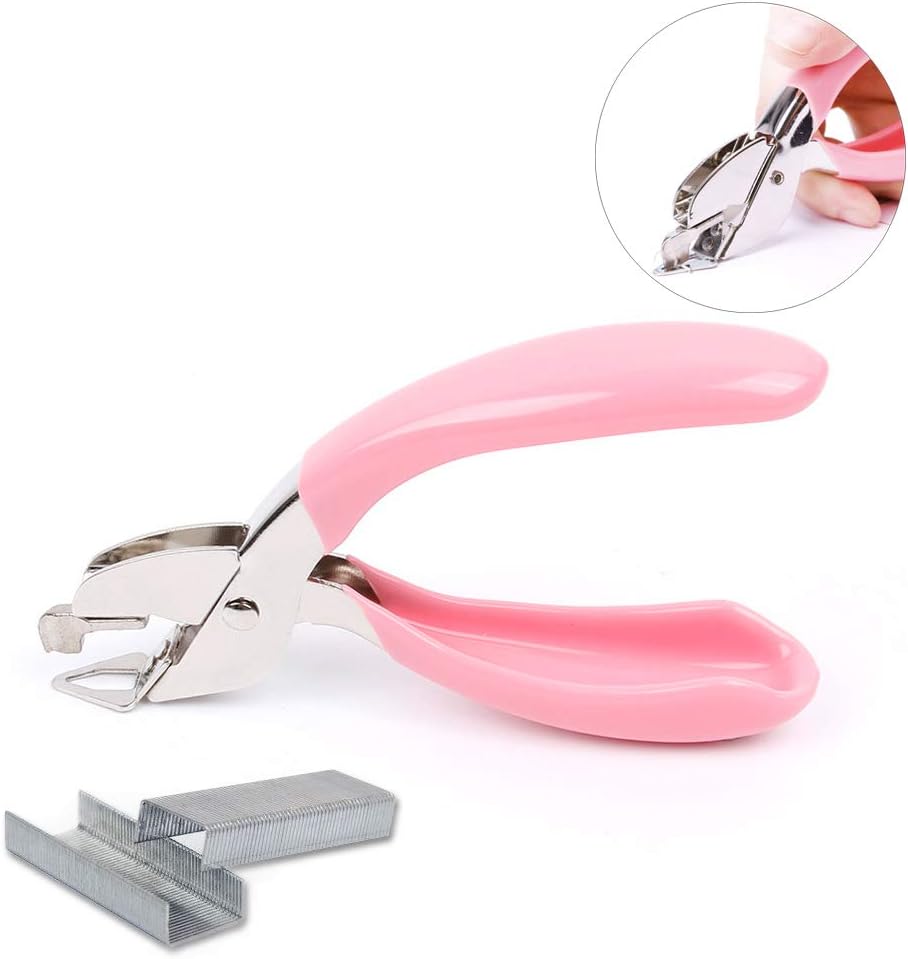 Staple Remover Steel Jaw and Head Stapler Puller Tweezers Style Heavy ...